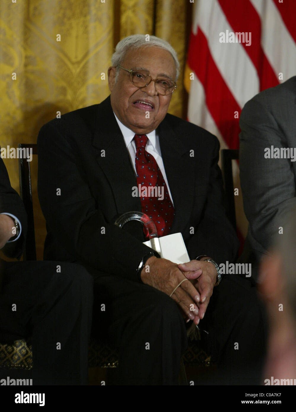 US civil rights leader Benjamin Hooks The Presidential Medal of Freedom ...