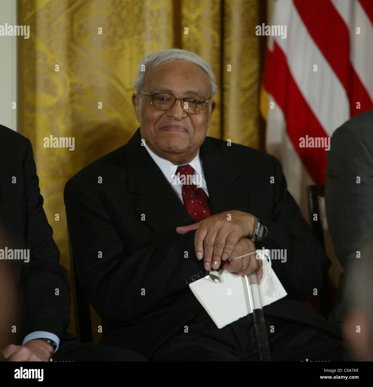 US civil rights leader Benjamin Hooks The Presidential Medal of Freedom ...