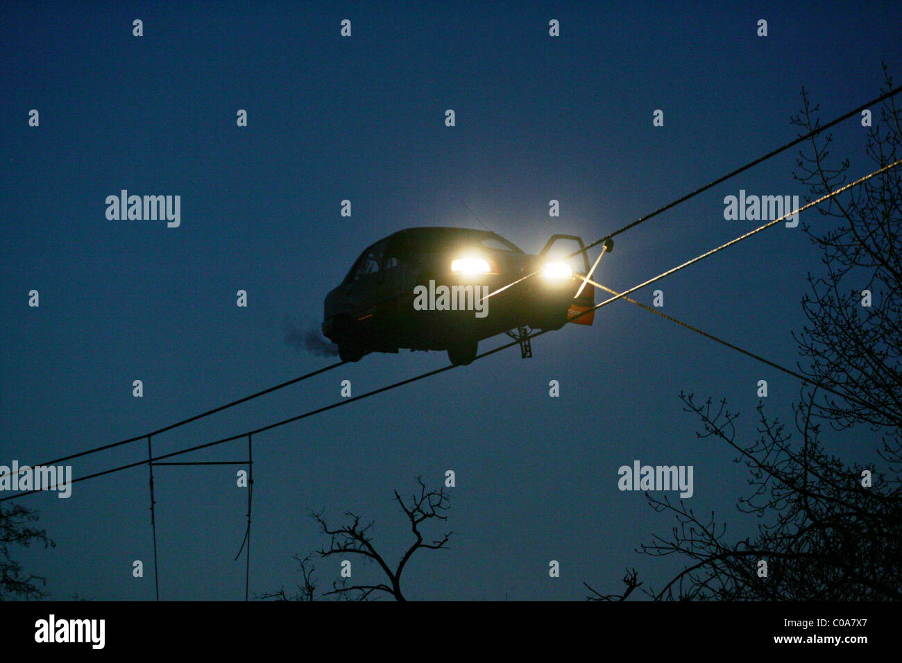 Tight rope feet hi-res stock photography and images - Alamy