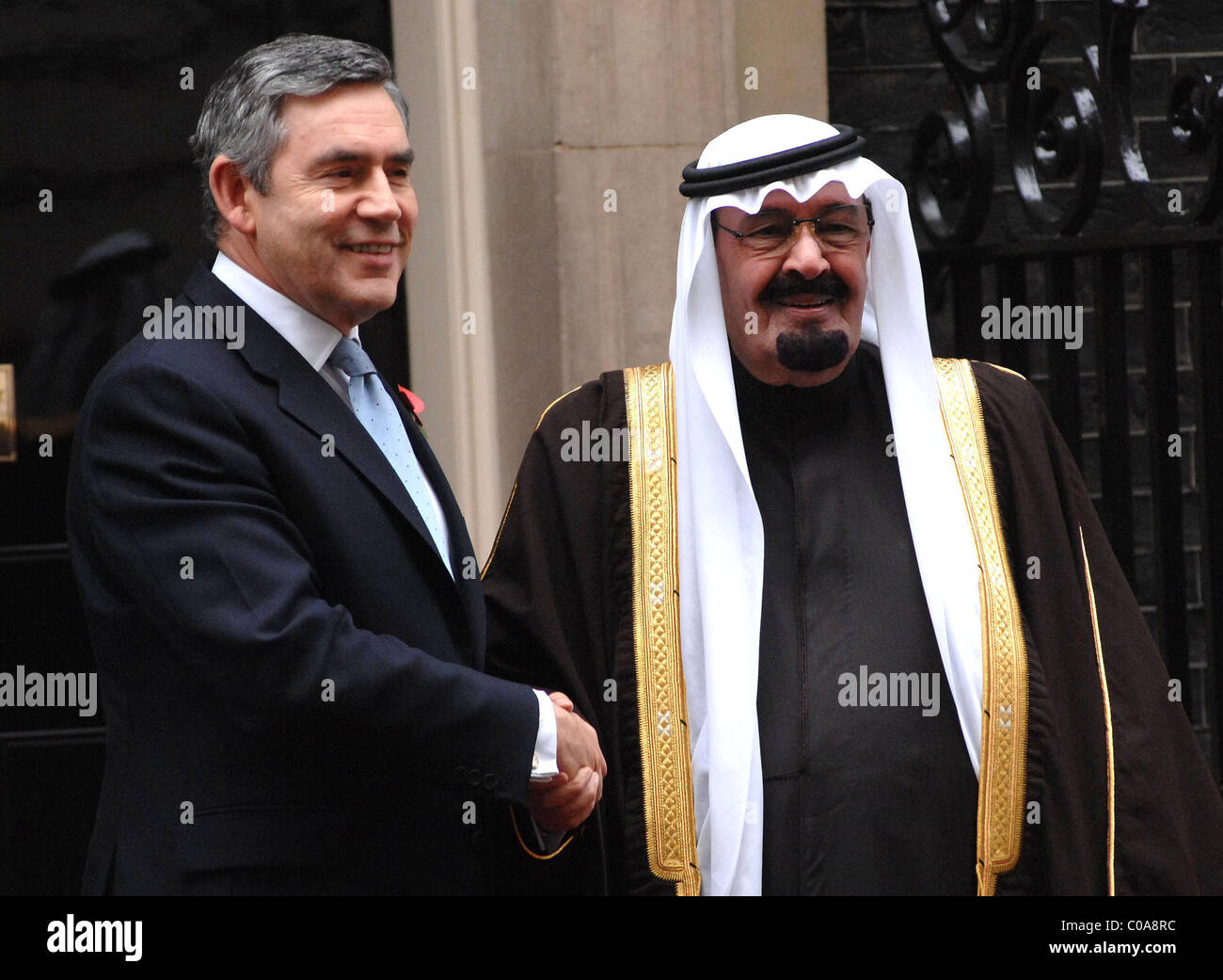 King abdullah saudi visit london hi-res stock photography and images ...