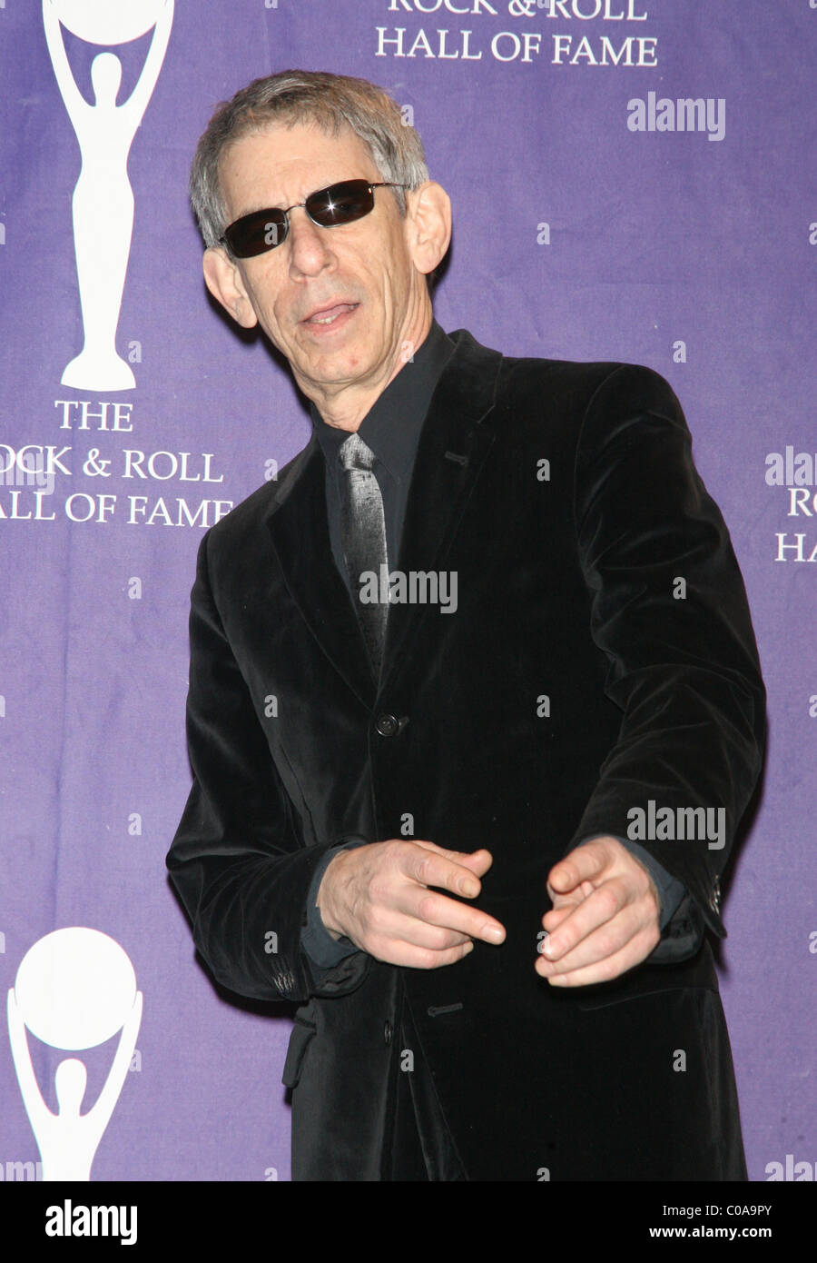 Richard Belzer 2008 Rock and Roll Hall of Fame at Waldorf-Astoria hotel ...