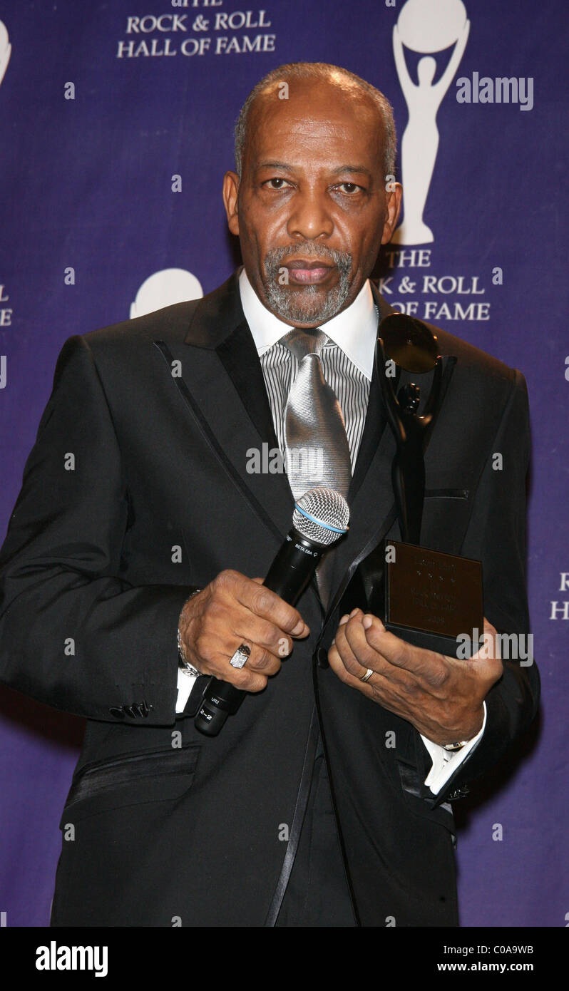Leon Huff 2008 Rock and Roll Hall of Fame at Waldorf-Astoria hotel ...
