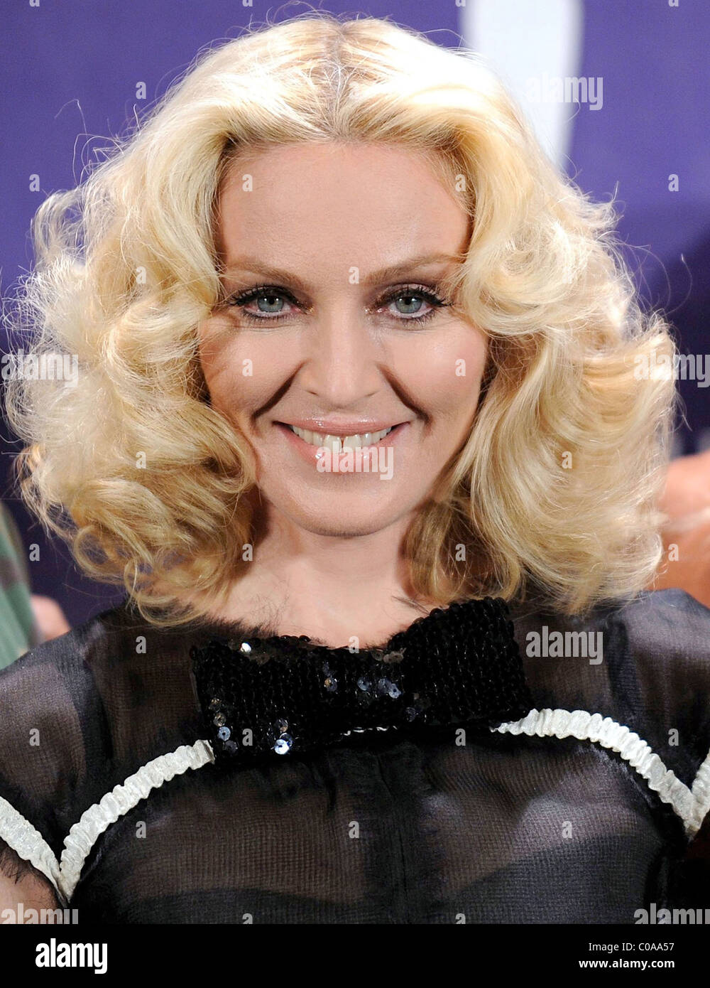 Madonna 2008 Rock and Roll Hall of Fame at Waldorf-Astoria hotel ...