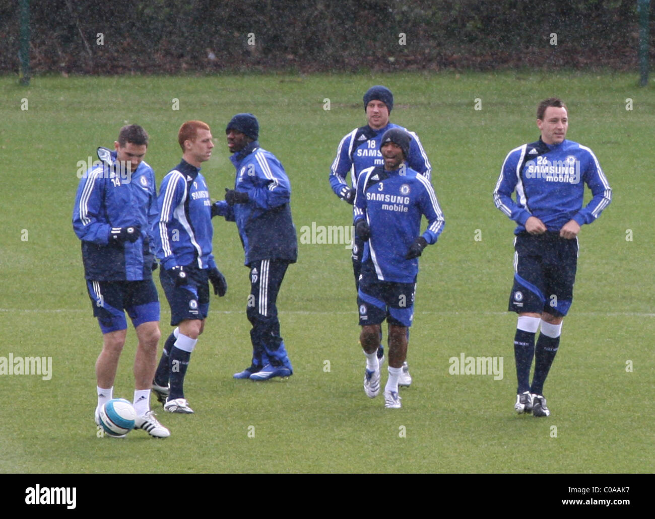 Wayne bridge and john terry hi-res stock photography and images - Alamy
