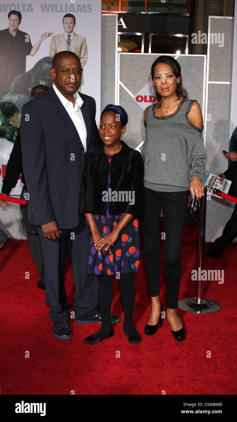 Forest Whitaker & Family Walt Disney's World Premiere of 'Old Dogs ...