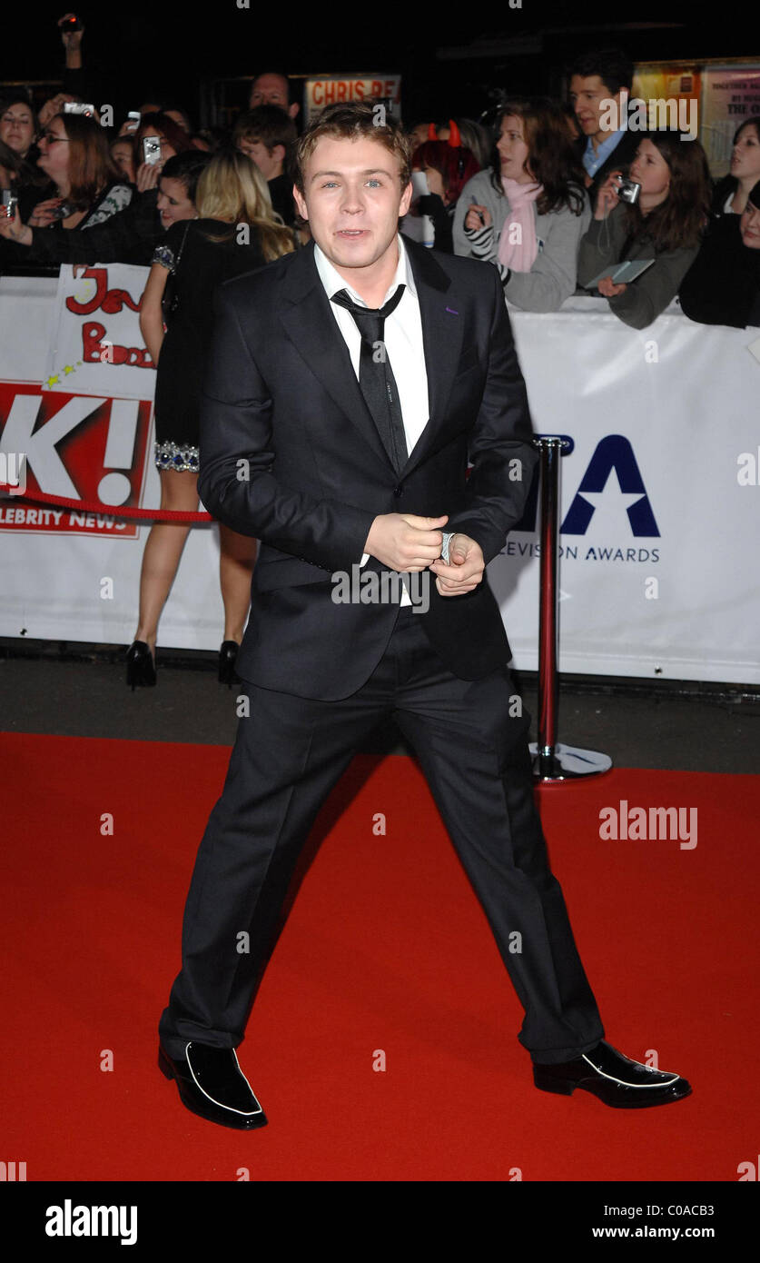 Tom Hudson National Television Awards held at the Royal Albert Hall ...