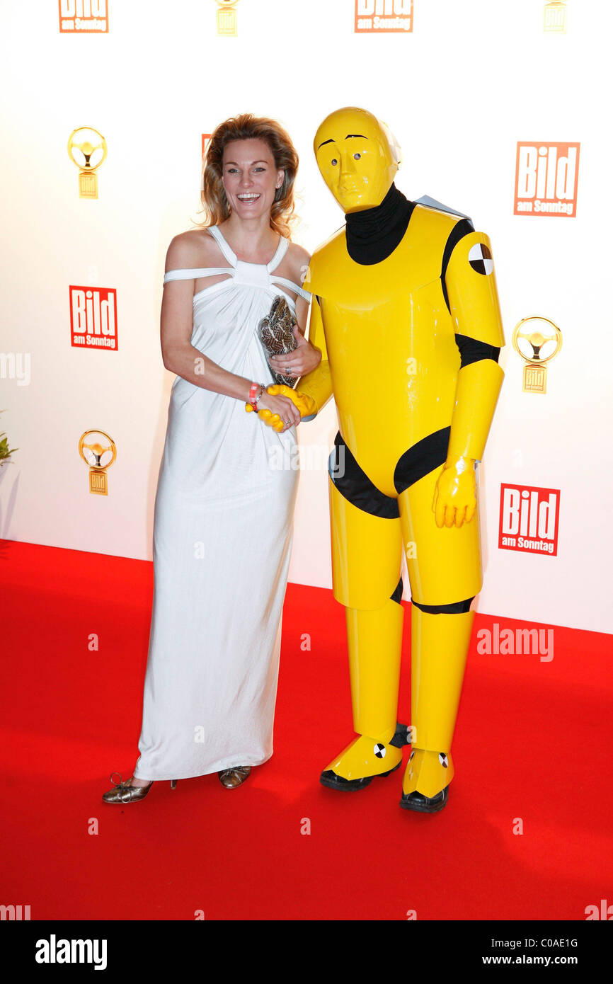 Christina Surer Das Goldene Lenkrad awards at Ullstein-Halle Berlin ...