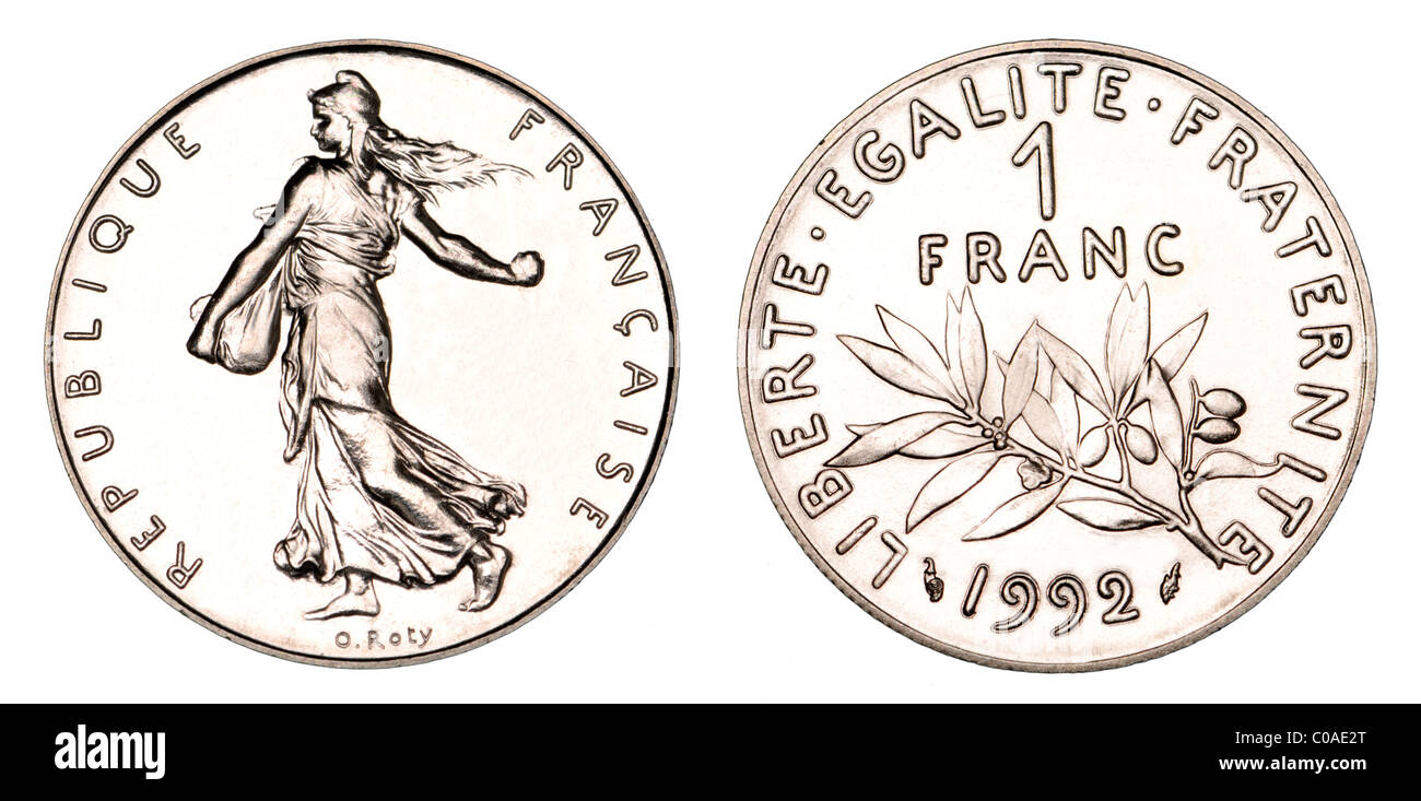 French currency hi-res stock photography and images - Alamy