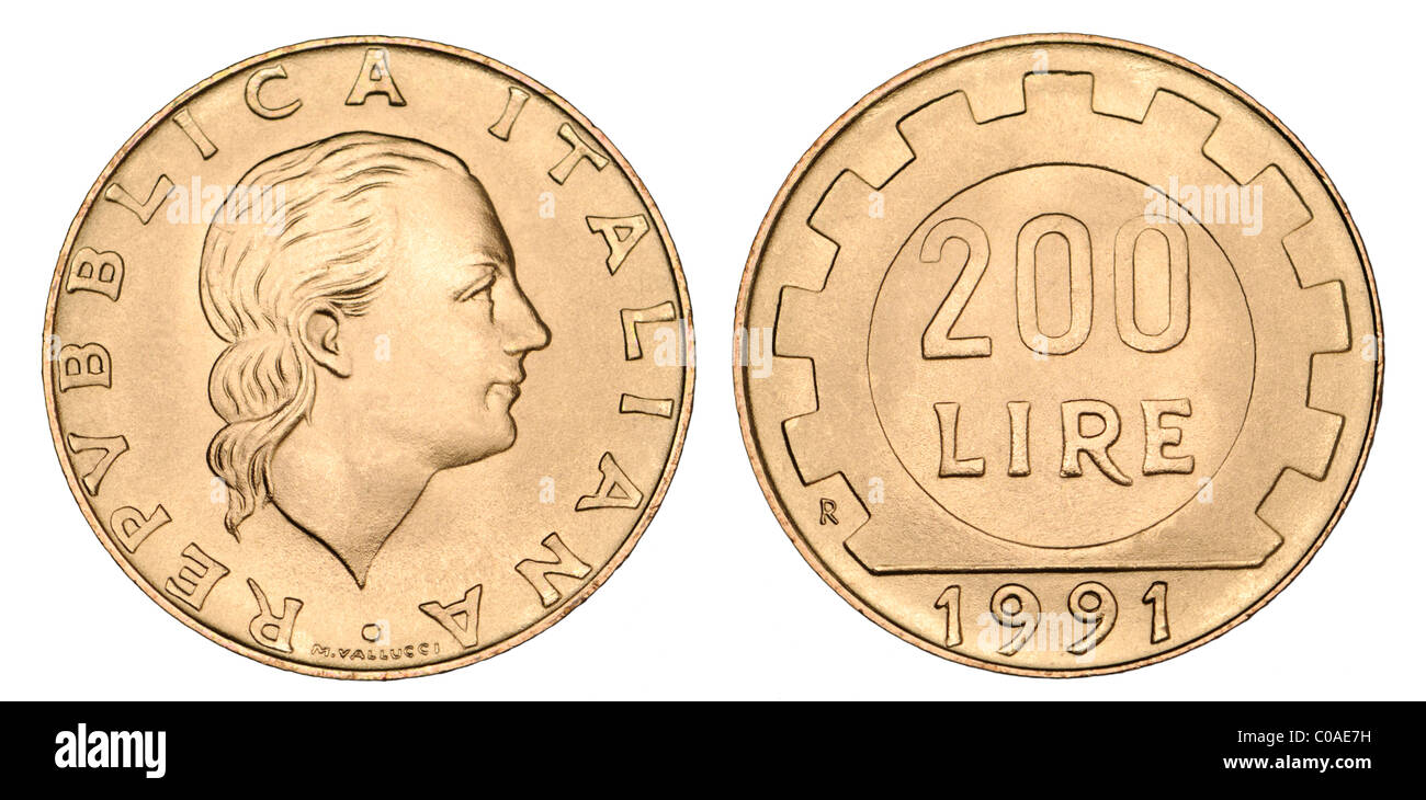 Italian currency hi-res stock photography and images - Alamy