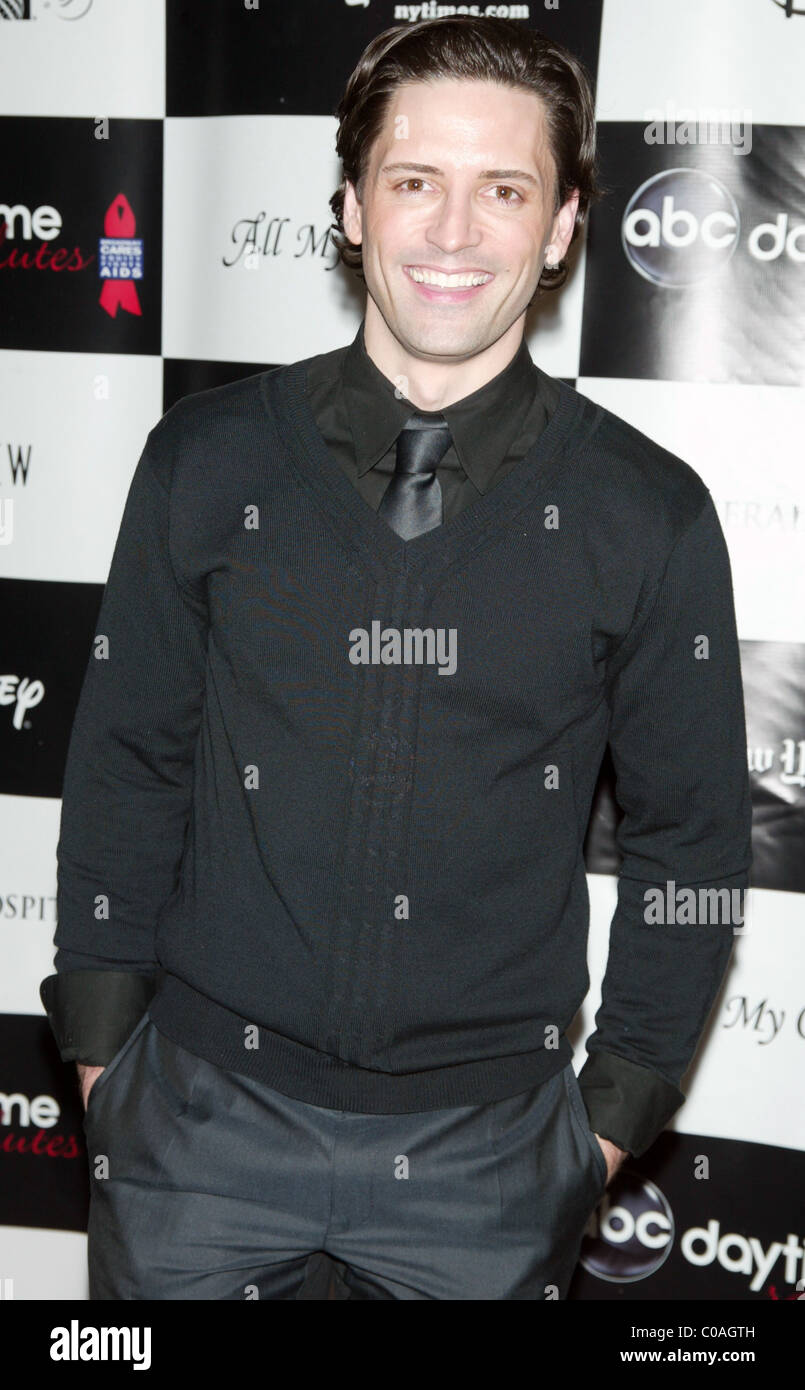 Sean Palmer attends the 'ABC Daytime Salute to Broadway Cares Reception ...