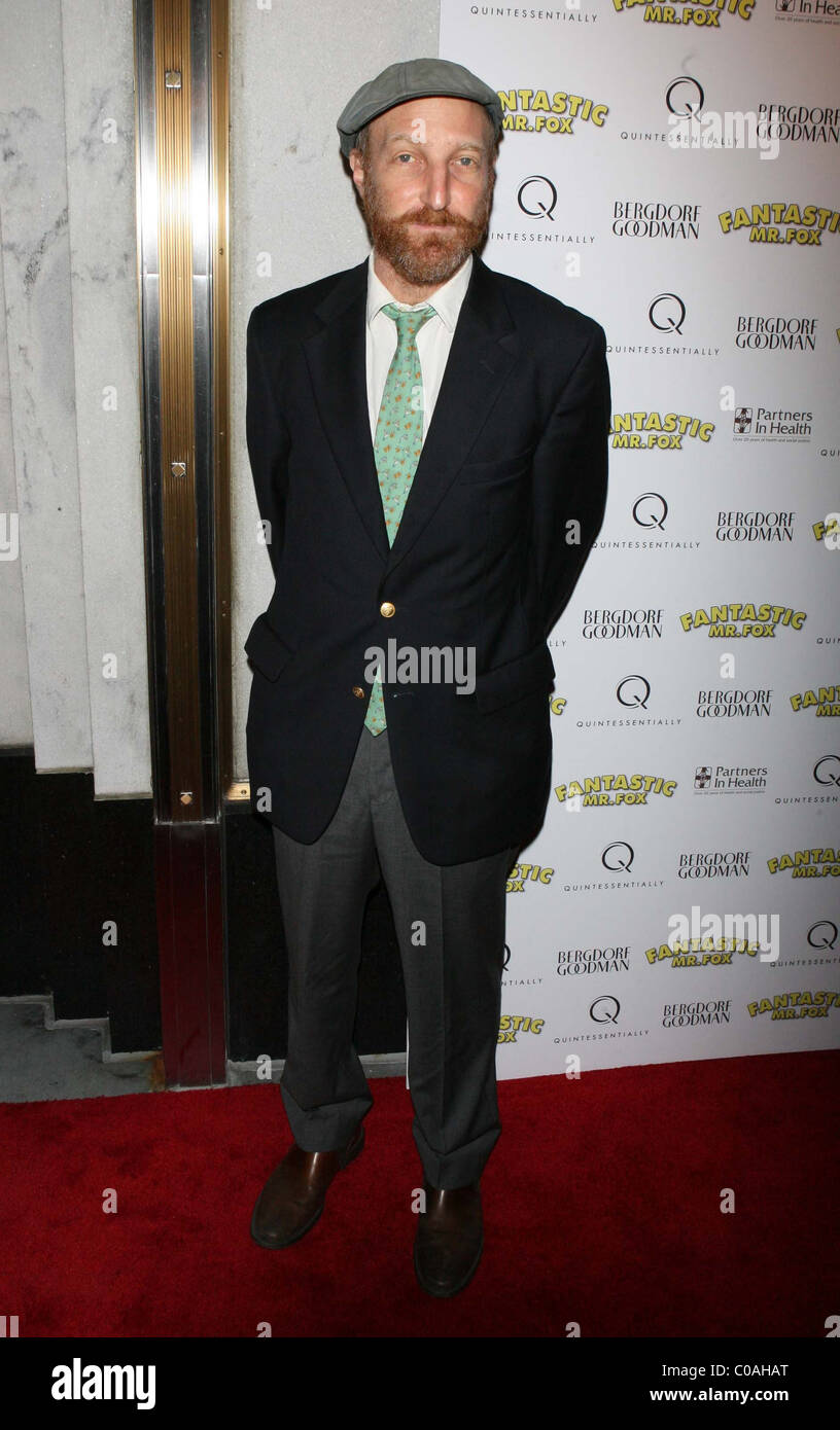 Jonathan Ames The New York premiere of 'Fantastic Mr Fox' at Bergdorf ...