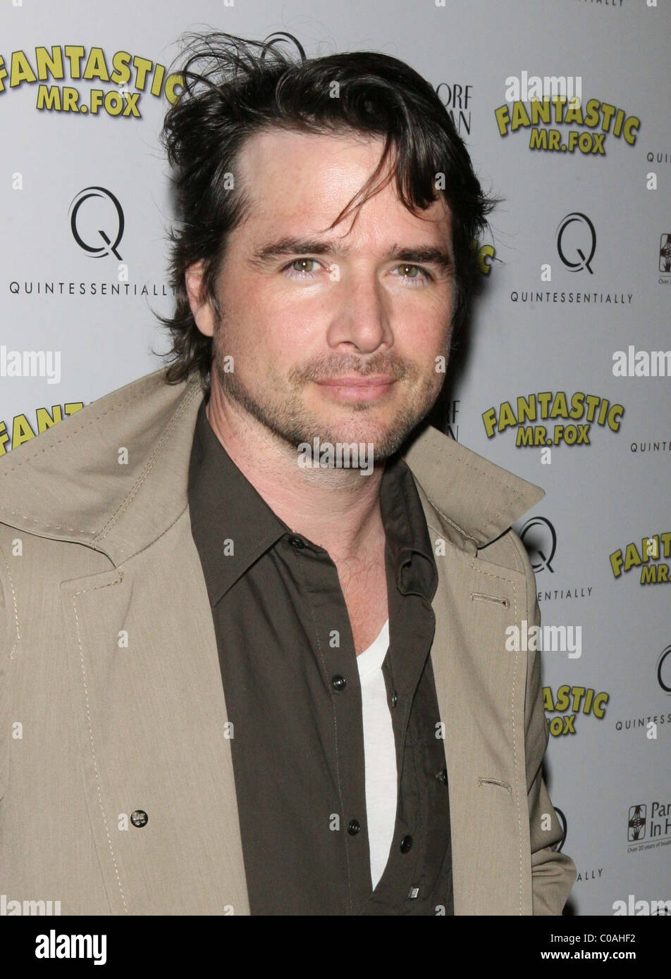 Matthew Settle The New York premiere of 'Fantastic Mr Fox' at Bergdorf ...
