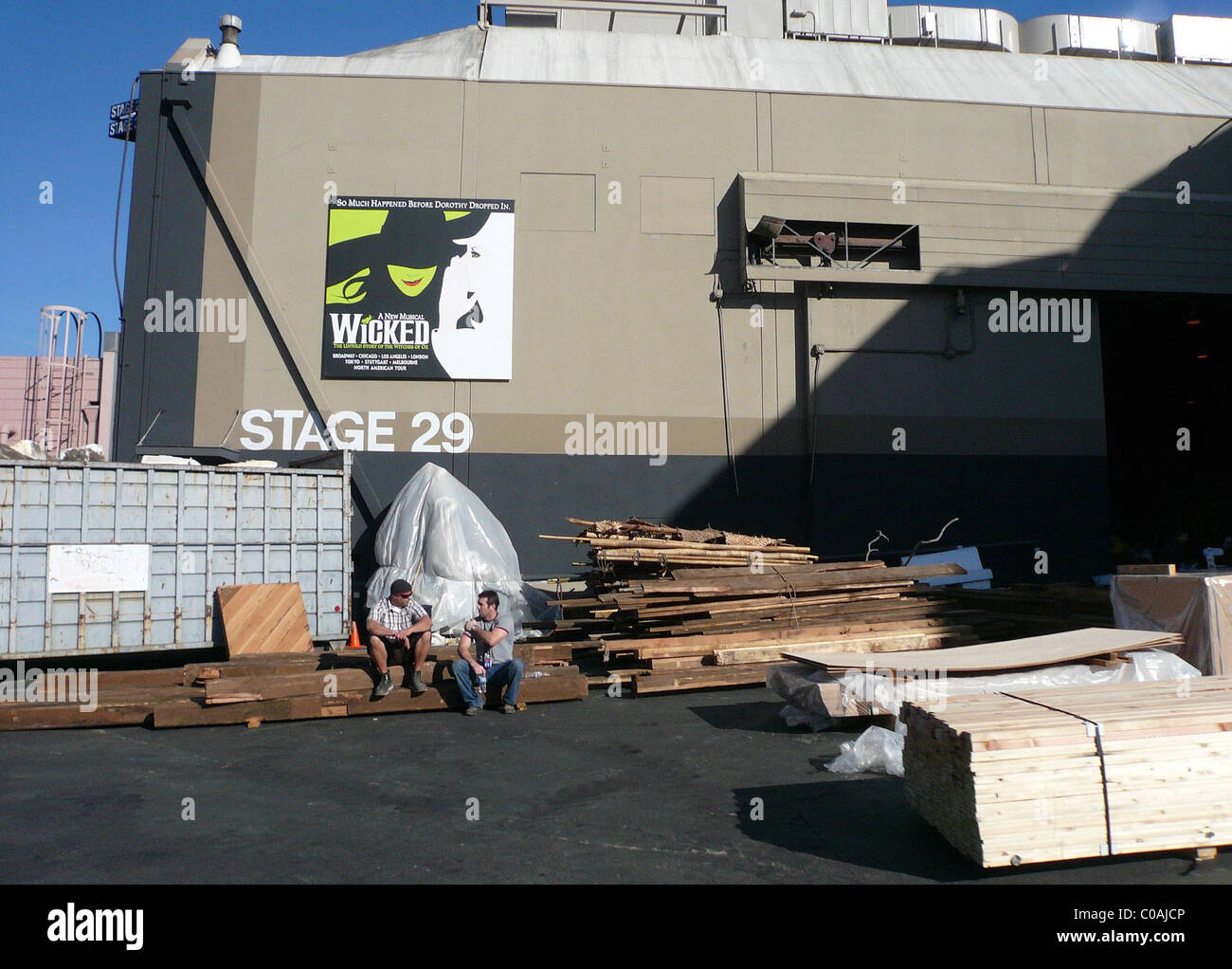 Stage 29 Sound Stages on the backlot of Universal Studios on display ...