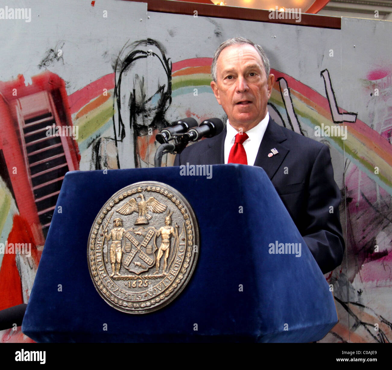 Mayor Michael Bloomberg attends the 'Journey Exhibition' Opening at ...