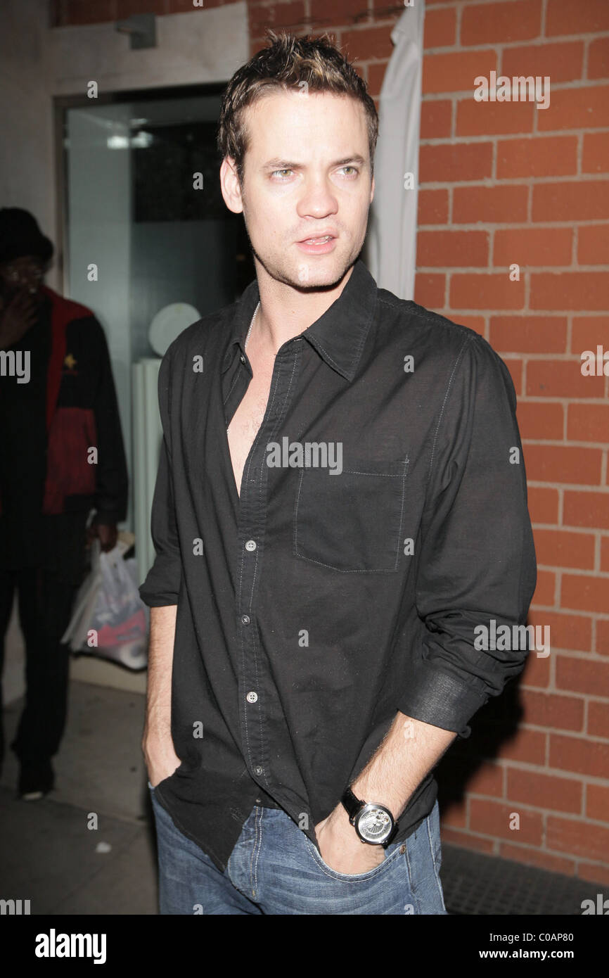 Shane West leaving Mr Chow restaurant in Beverly Hills Los Angeles ...