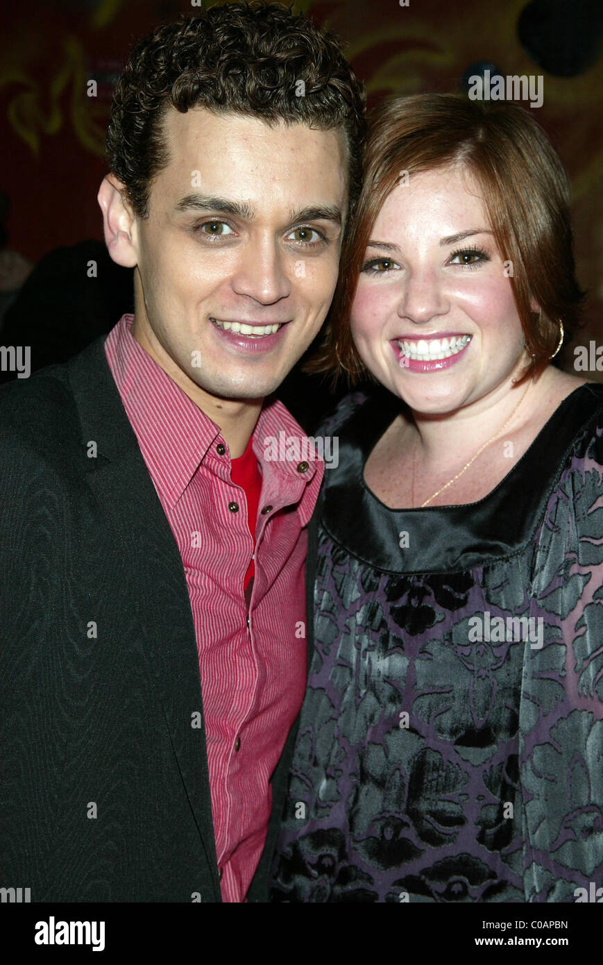 Michael Longoria and Shannon Durig attending the after party ...