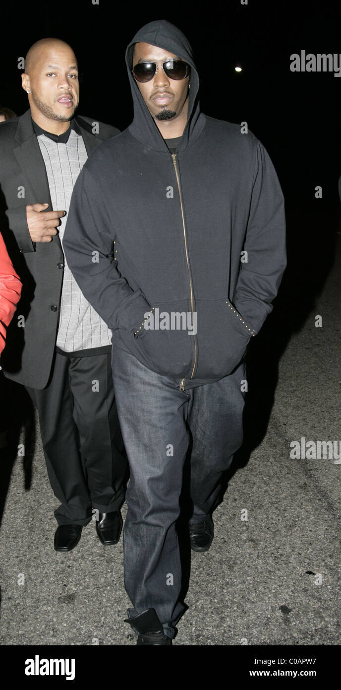 Sean 'P. Diddy' Combs arriving at Smashbox Studios for the Mercedes ...