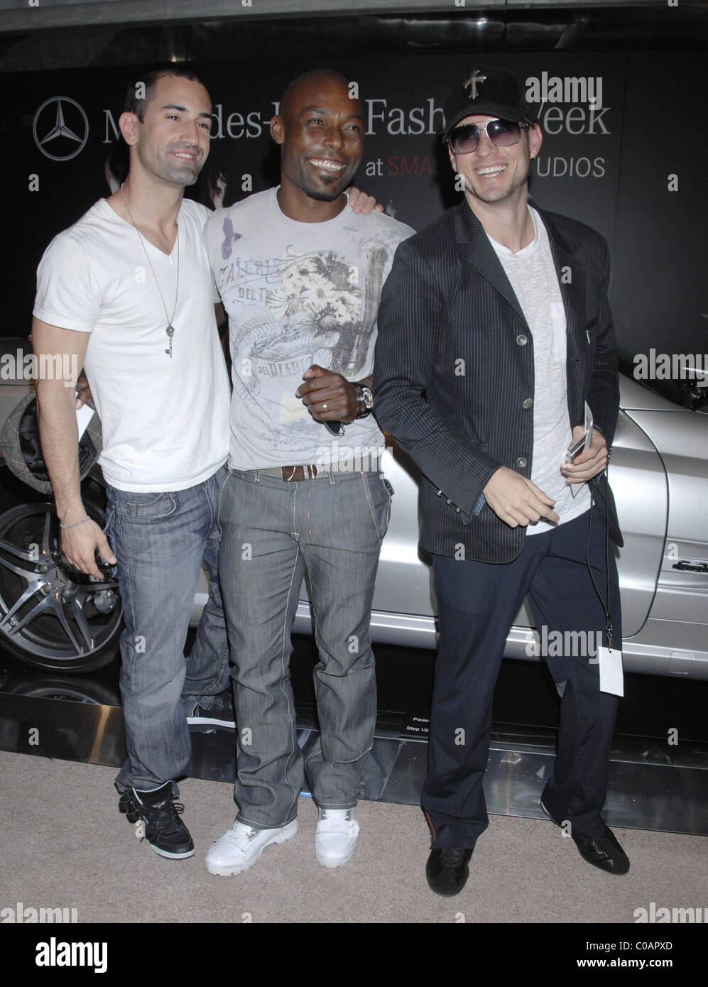 Jeff Pickel, Jimmy Jean Louis and Dean Kelly Mercedes-Benz Autumn 2008 ...