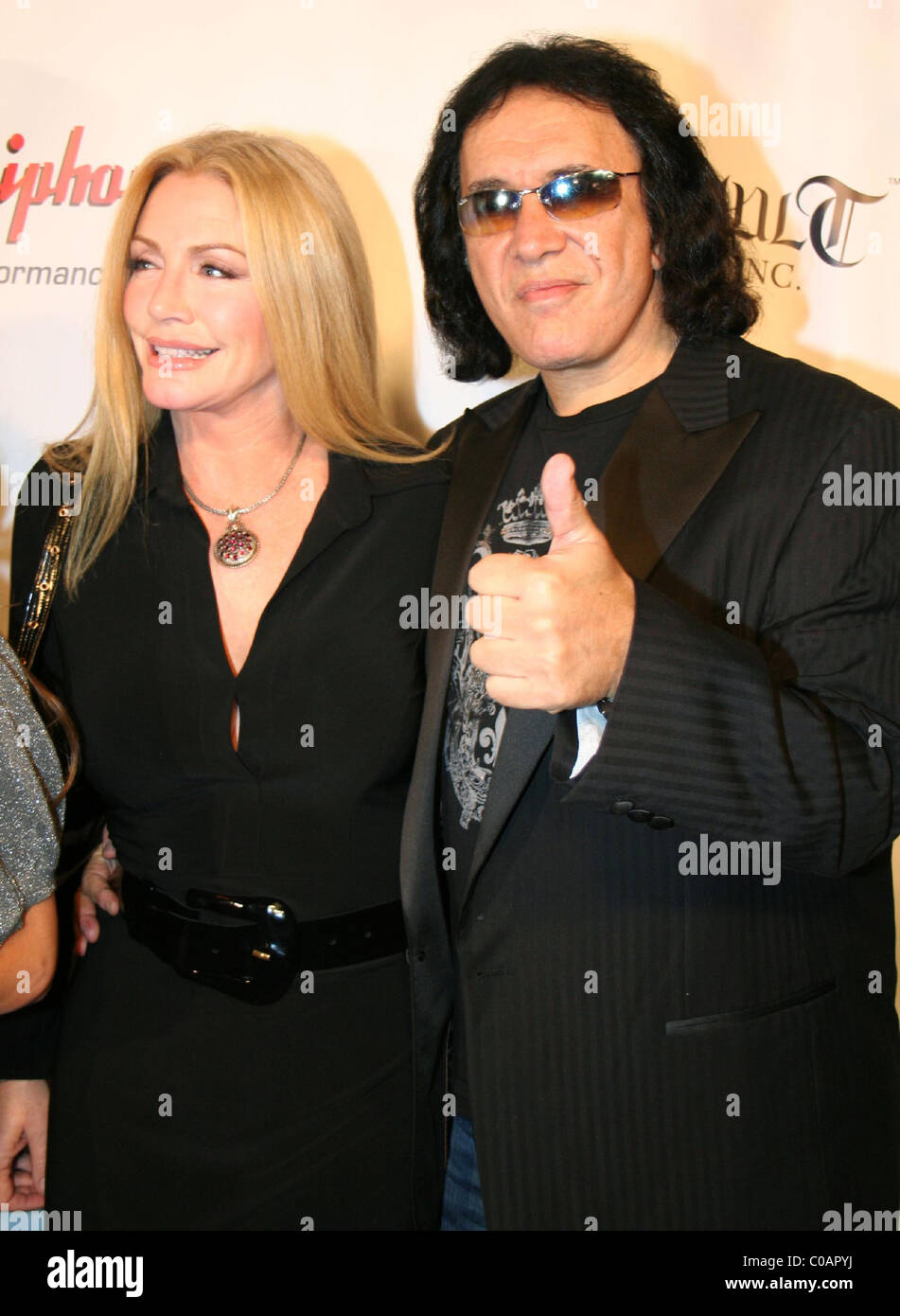 Shannon Tweed and Gene Simmons Launch party for the Dussault Apparel ...