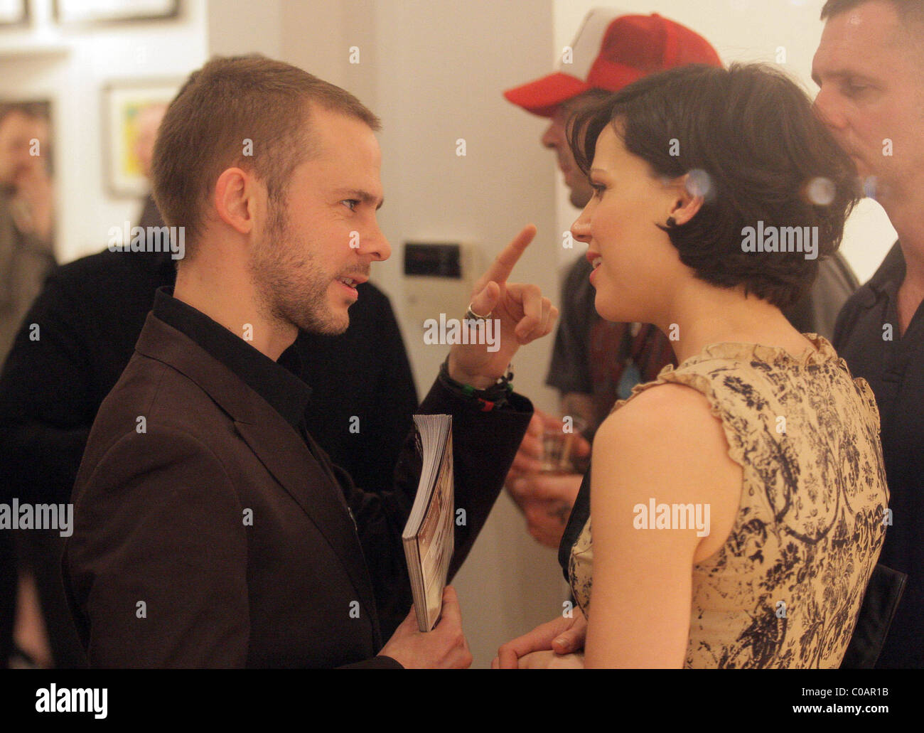 Dominic Monaghan and guest attending a private party at the Hamilton ...