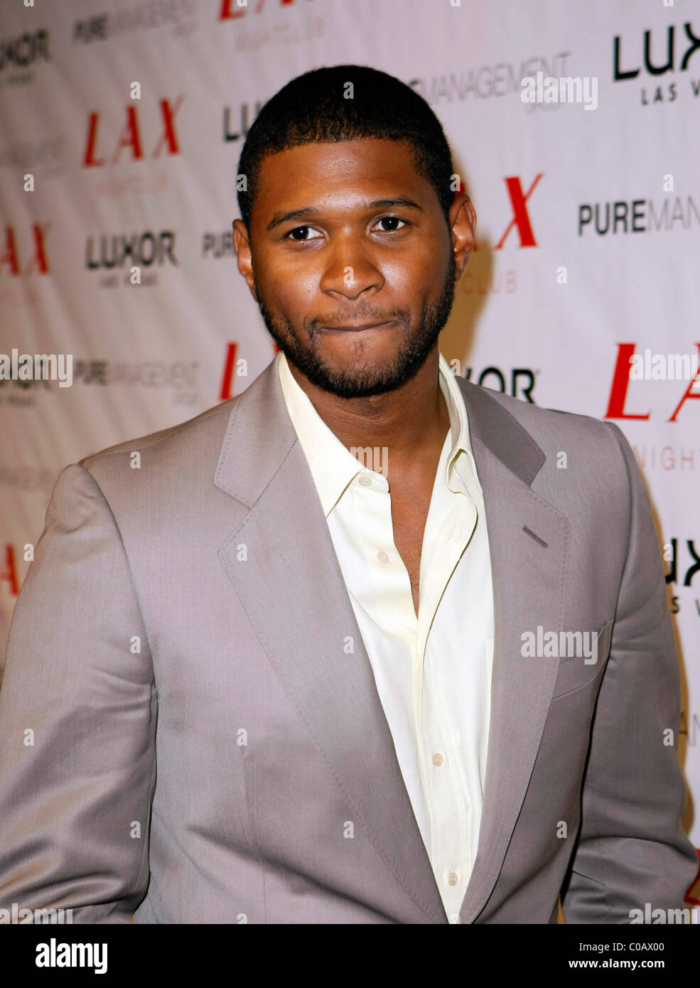 Usher at LAX Nightclub inside the Luxor Hotel and Casino Los Angeles ...