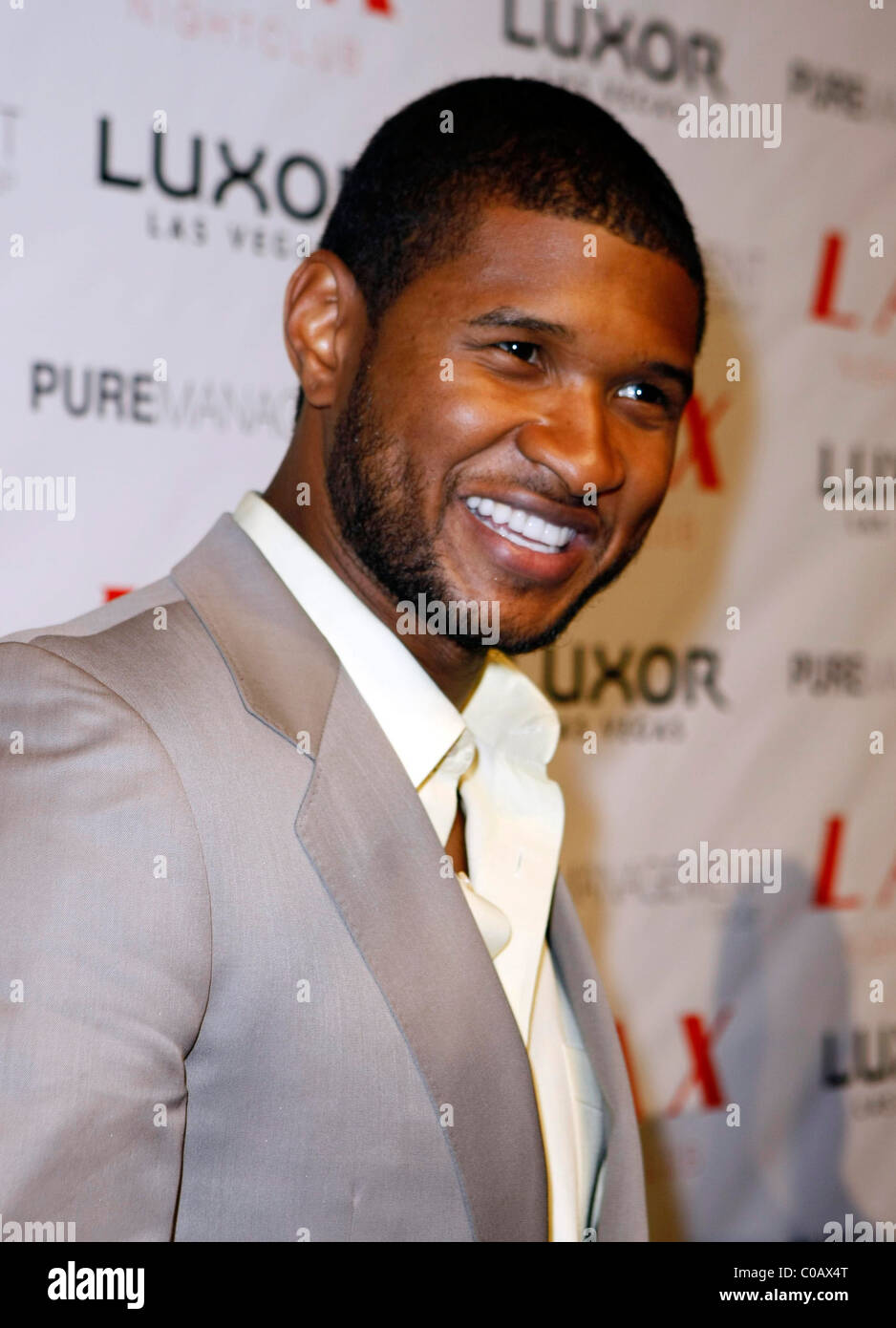 Usher at LAX Nightclub inside the Luxor Hotel and Casino Los Angeles ...