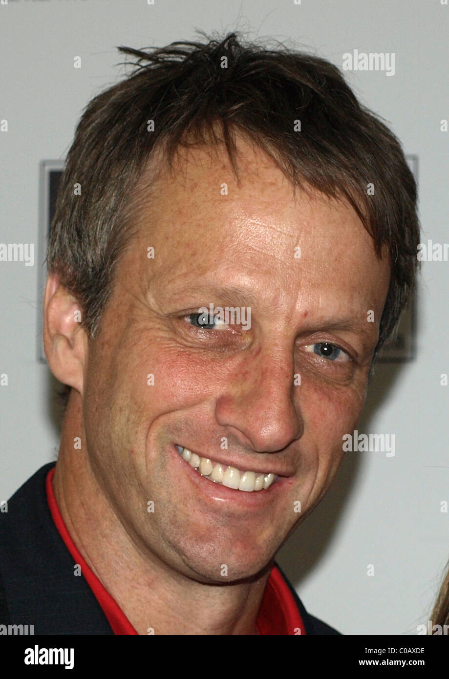 Tony Hawk Santa Monica Red Cross 2008 Red Tie Affair held at Fairmont ...