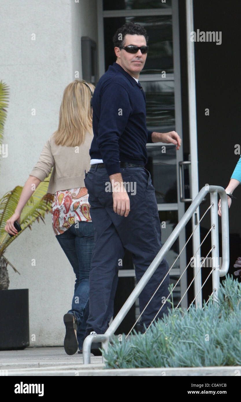 Adam Carolla arriving at Westside Media Centre prior to an appearance ...