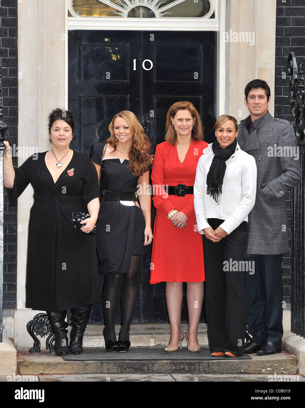 Ruth Jones, Kimberly Walsh, Sarah Brown, Jessica Ennis, Vernon Kay ...