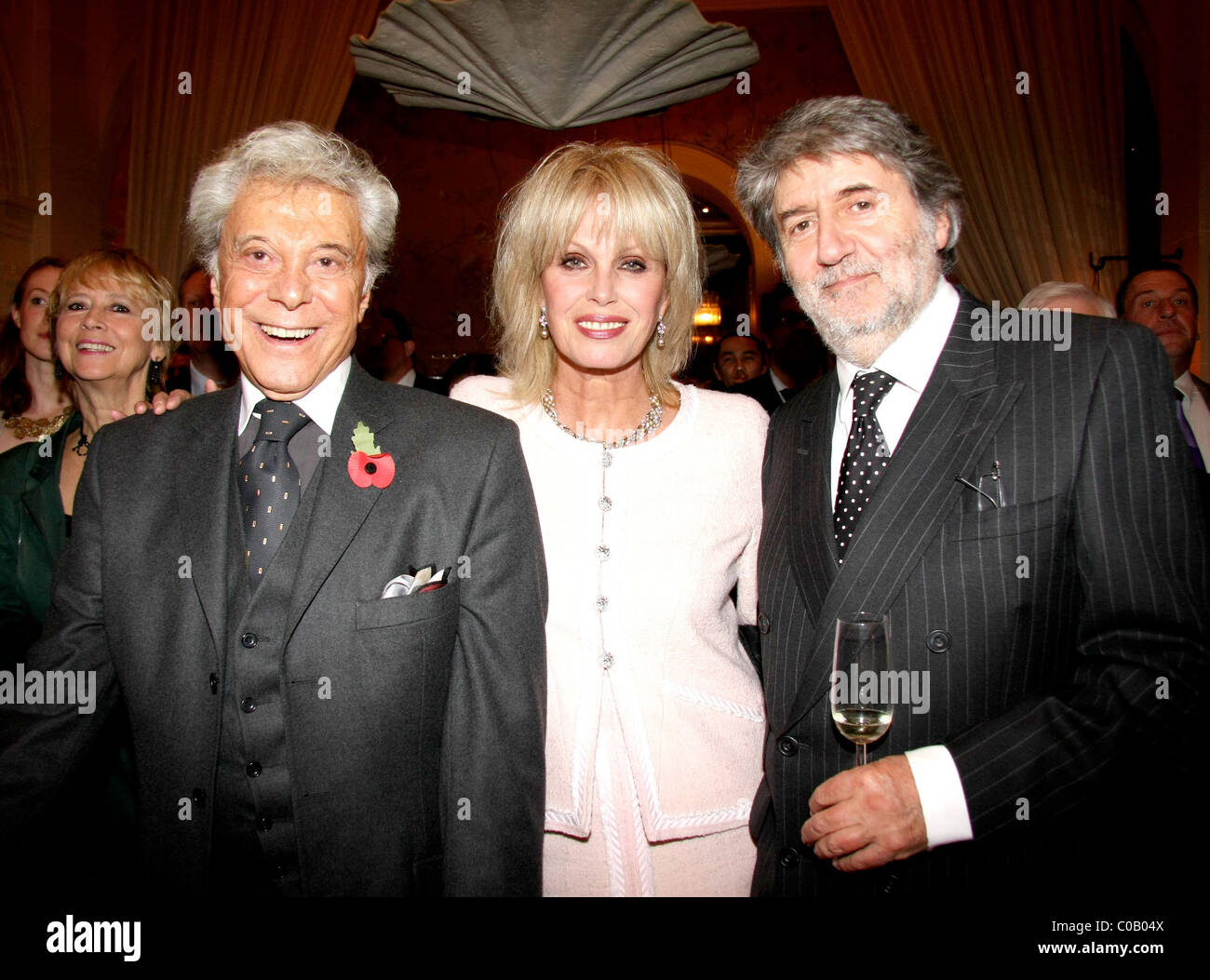 Lionel Blair, Joanna Lumley and Tom Conti Launch party for Michael ...