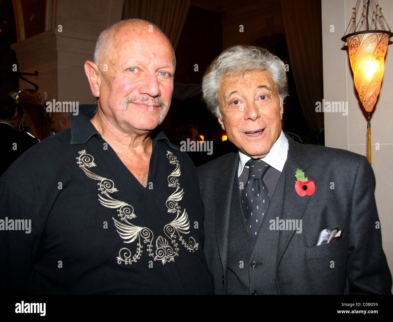 Steven Berkoff and Lionel Blair Launch party for Michael Winner's new ...