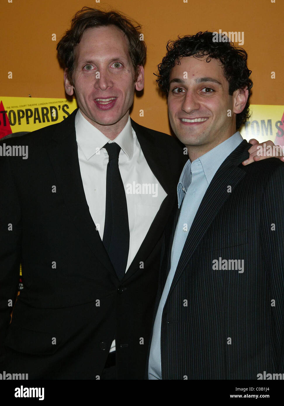 Stephen Kunken, Seth Fisher Opening night of Tom Stoppard's "Rock 'N ...