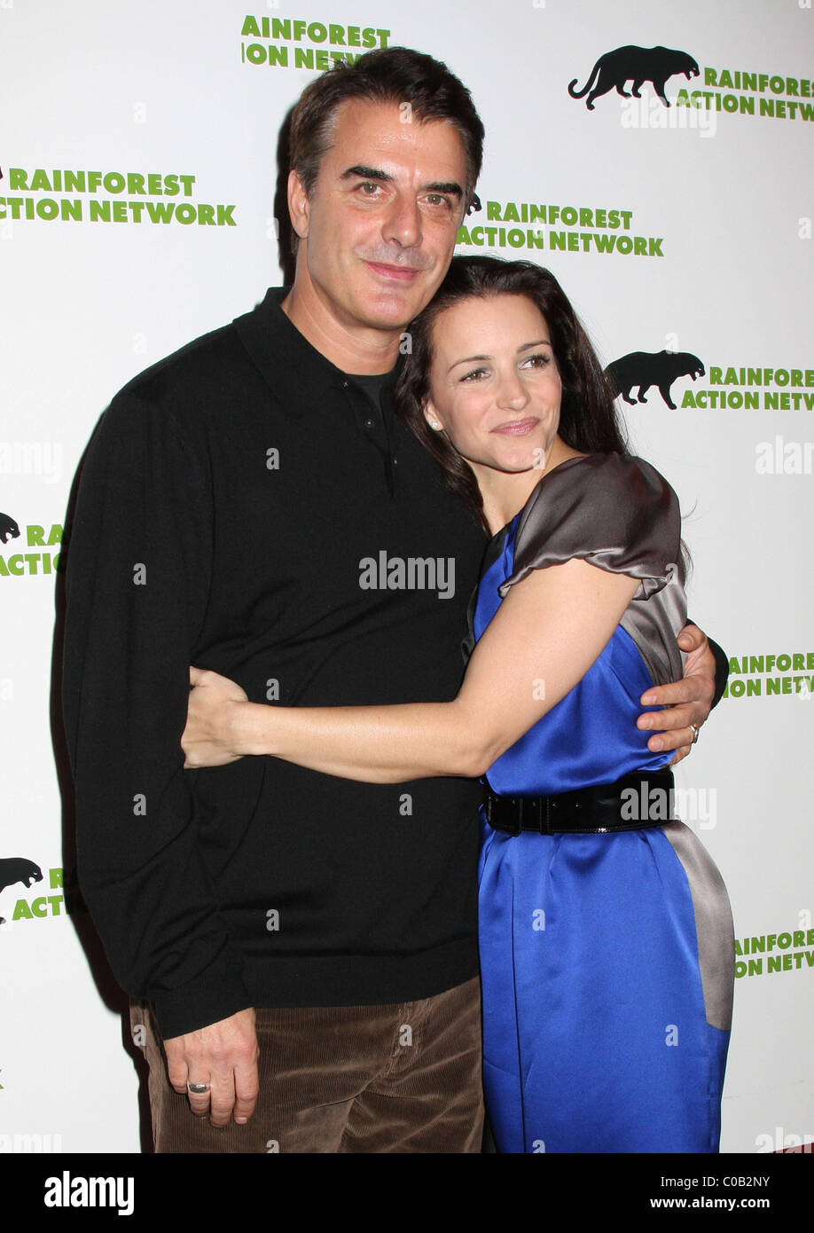 Chris Noth, Kristin Davis The Rainforest Action Network 2007 held at ...
