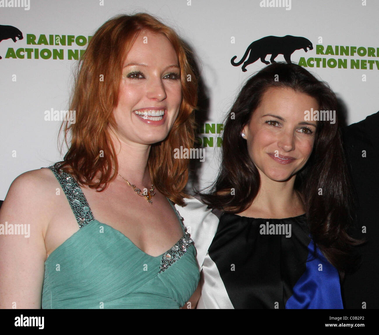 Alicia Witt, Kristin Davis The Rainforest Action Network 2007 held at ...