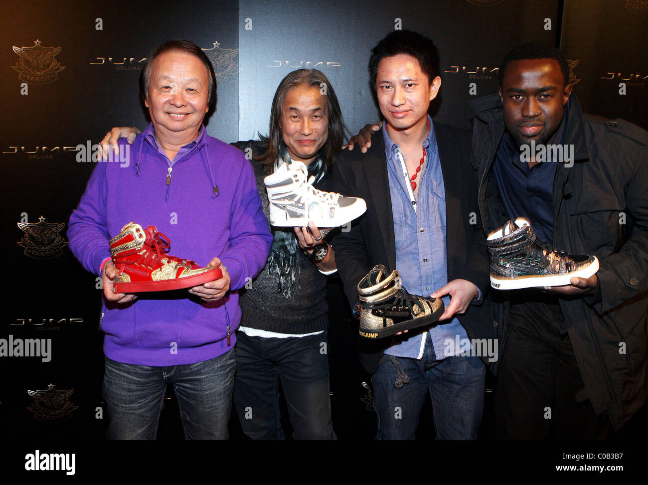 The Cheg Brothers and Shawn Pean Jump Footwear Launch of the TABOOXJUMP ...