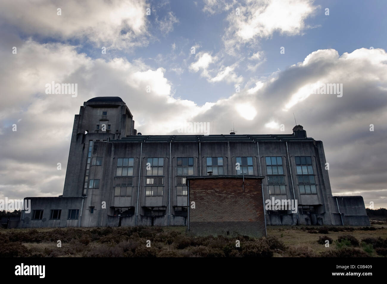 abandoned radio station building, holland Stock Photo: 34665353 - Alamy