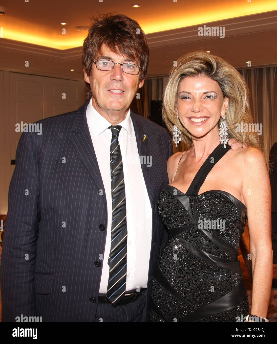 Mike Read and Lisa Tchenguiz Liz Brewer Gallery Party London, England ...