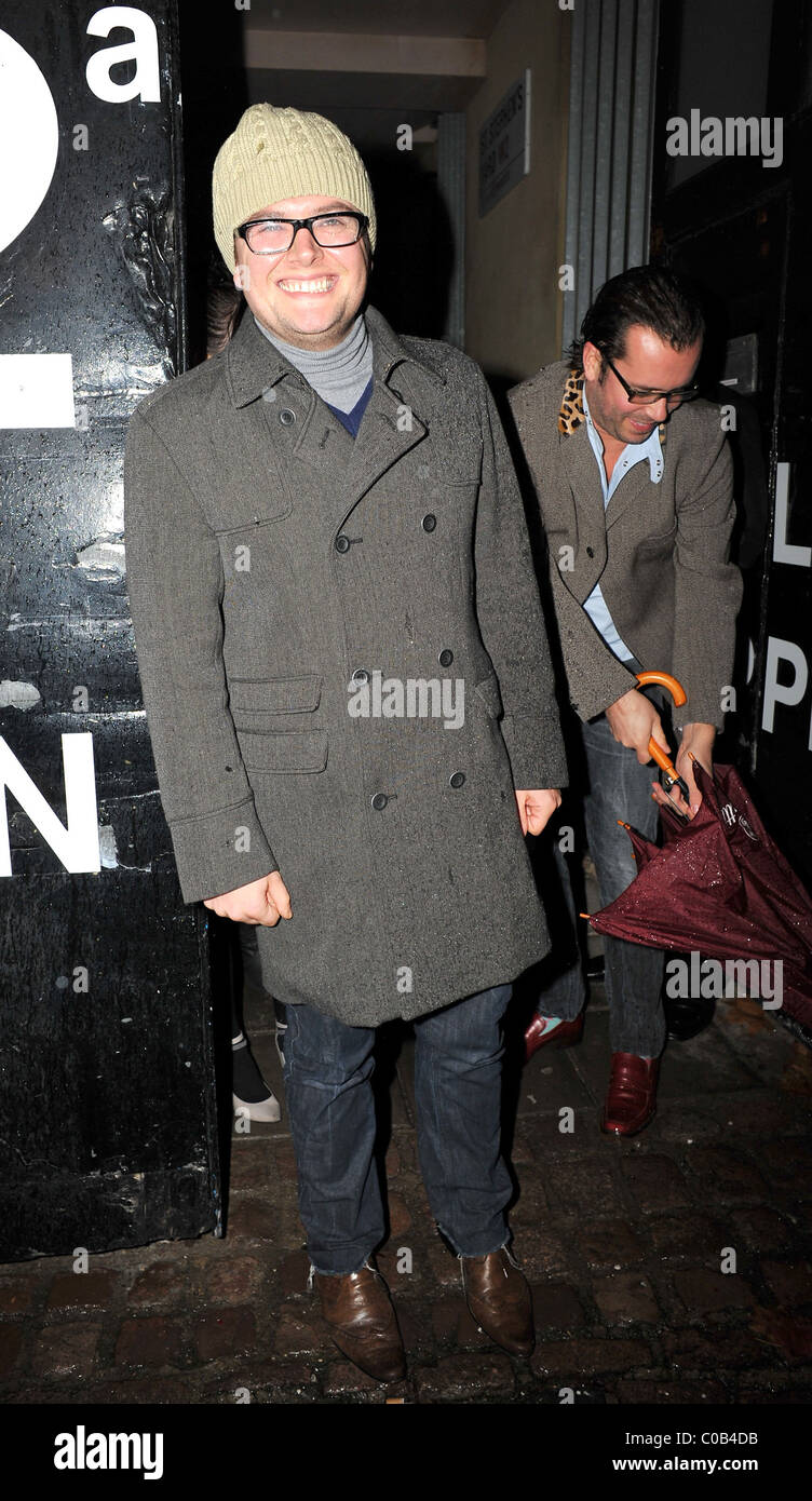 Alan Carr The Prince's Rain Forest reception. London, England - 12.11. ...