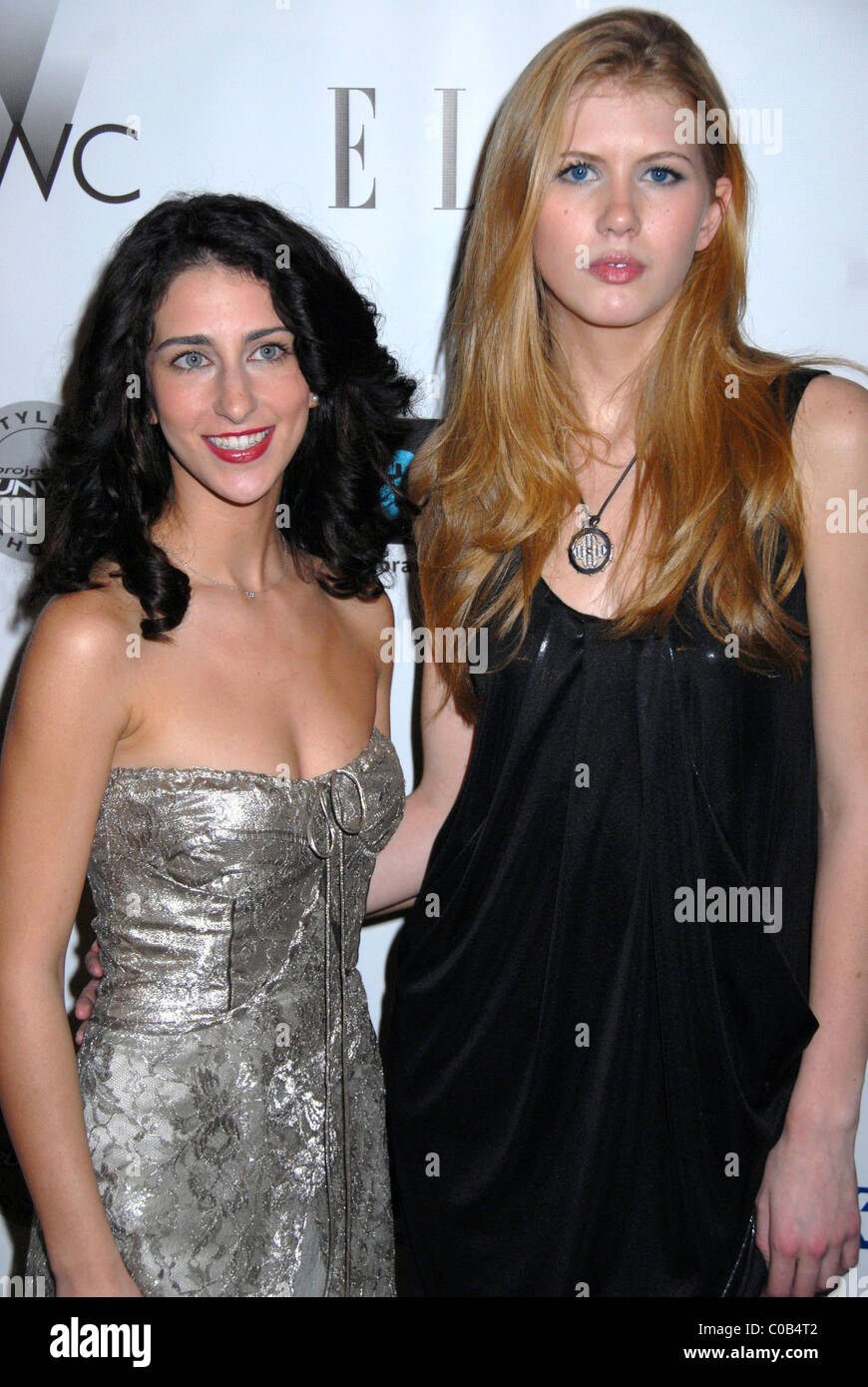 Jillian Lewis and guest "Project Runway" Season 4 Finale Party at the ...