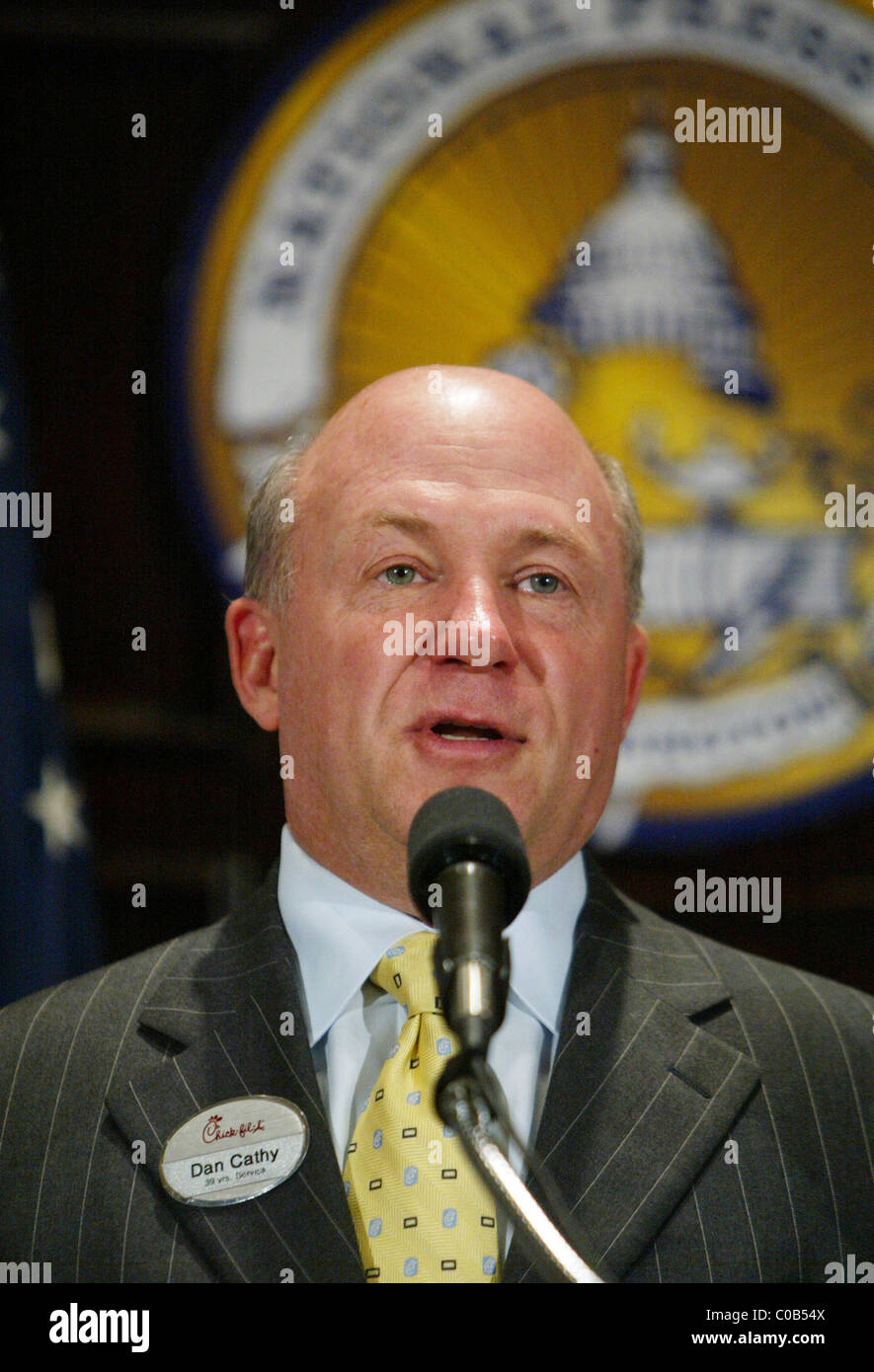 Chick-fil-A President and CEO Dan Cathy Privately-held restaurant chain ...
