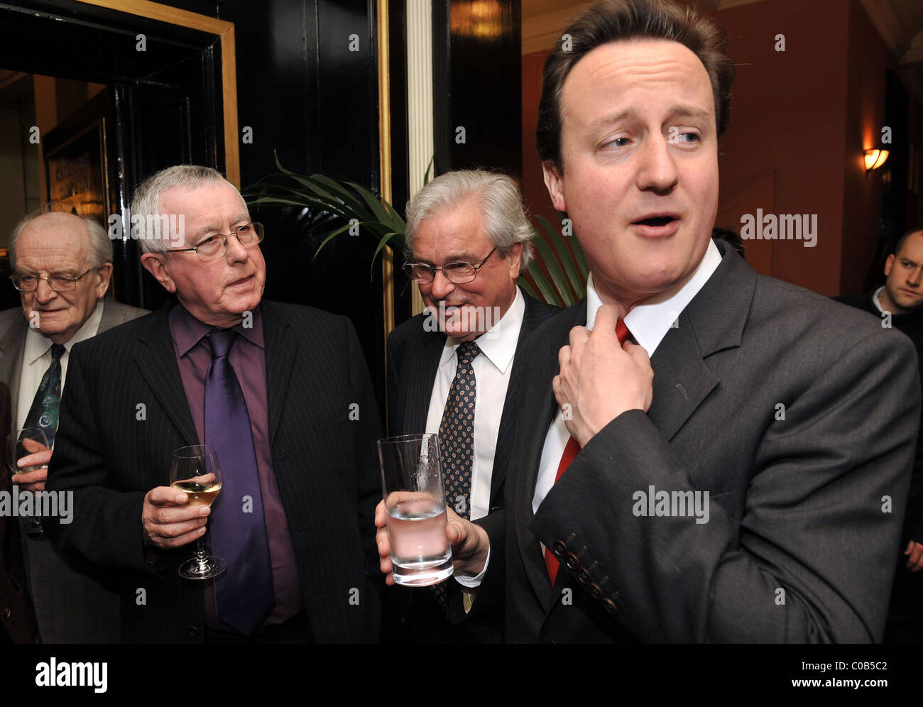David Cameron David Cameron attends the 'Journalists' Charity' lunch ...