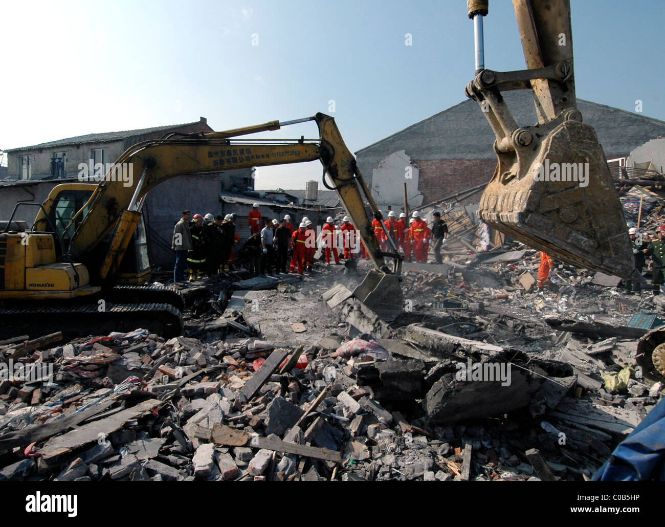 FIVE KILLED IN WORKSHOP EXPLOSION Five people were killed and many more ...