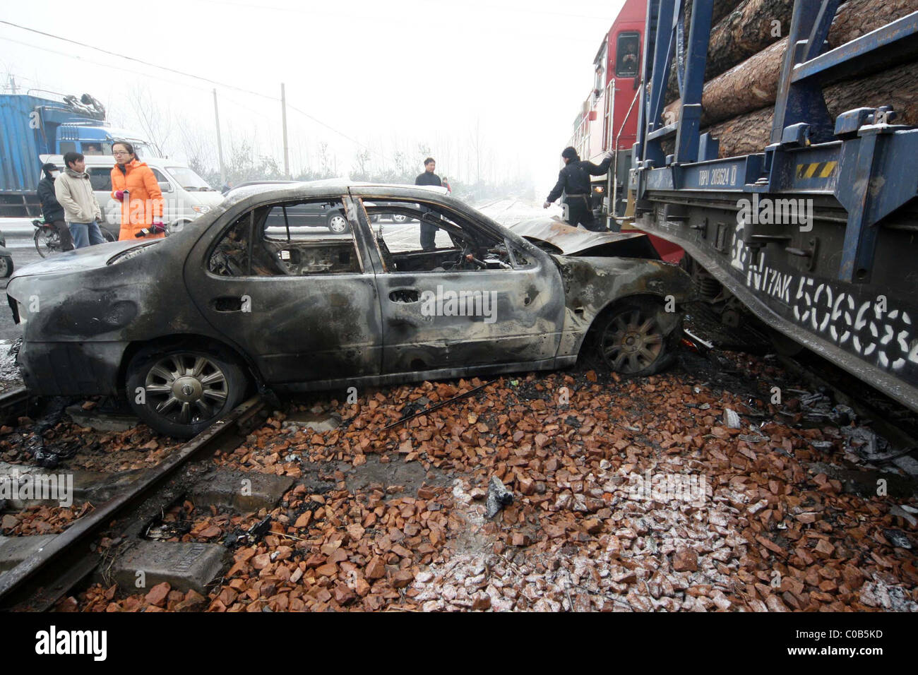 SIGNAL FAILURE CAUSES TRAIN CRASH Amazingly no one was hurt in this ...