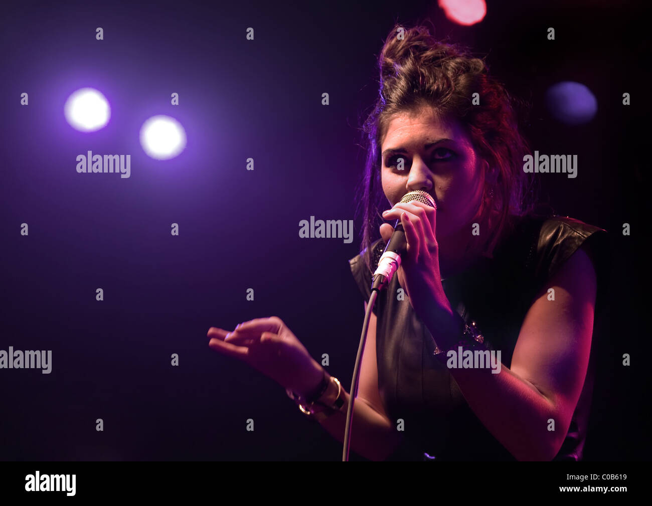 Marina Diamandis of Marina and the Diamonds performing during Liverpool ...