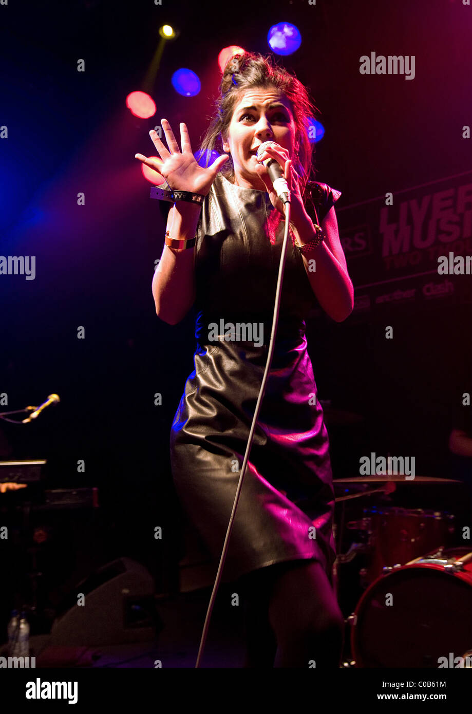 Marina Diamandis of Marina and the Diamonds performing during Liverpool ...