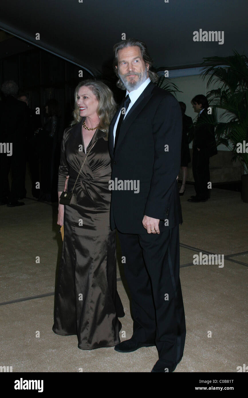 Jeff Bridges and wife Susan Bridges Academy Of Motion Pictures And ...