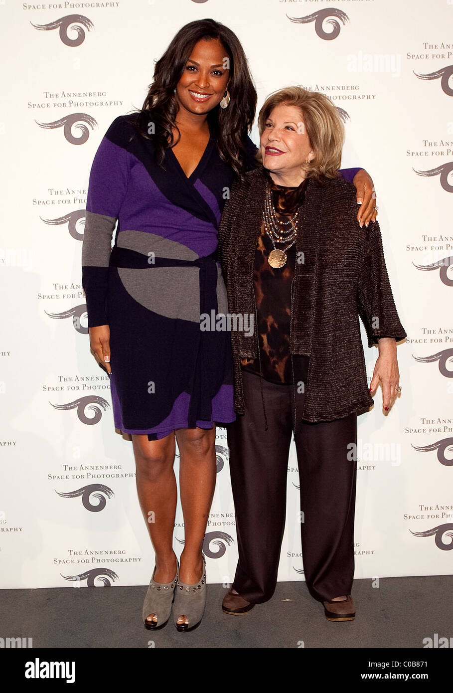 Laila Ali and Wallis Annenberg Opening of Legendary Sports ...