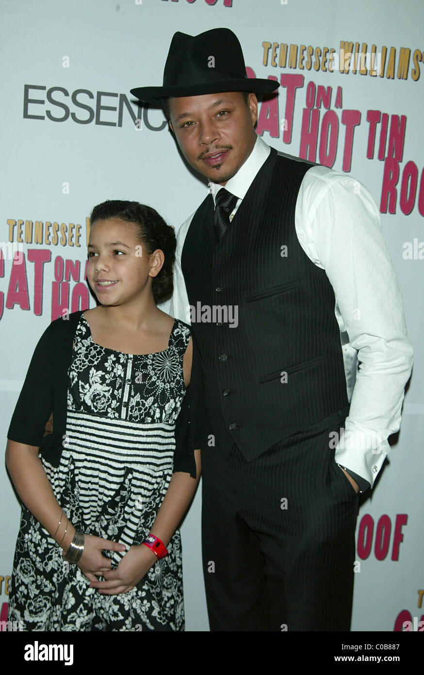 Terrence Howard and his daughter Heavenly Opening Night performance of ...