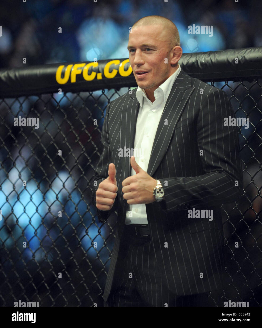 George st pierre ufc hi-res stock photography and images - Alamy