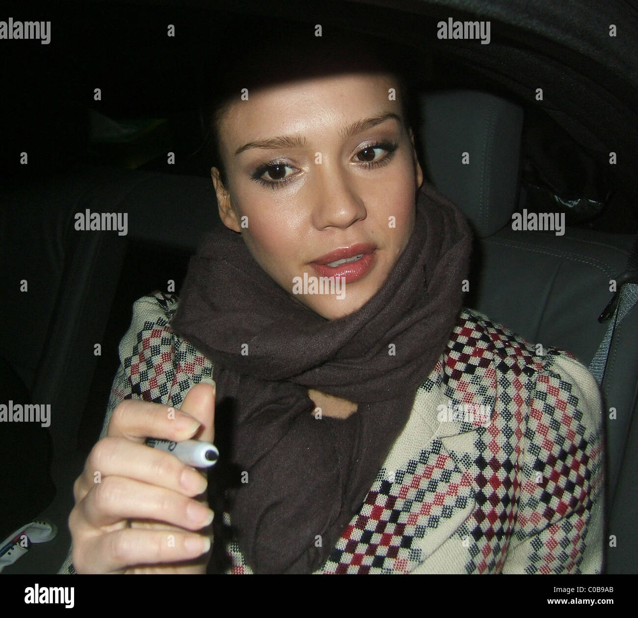 Jessica alba signing autographs from hi-res stock photography and ...